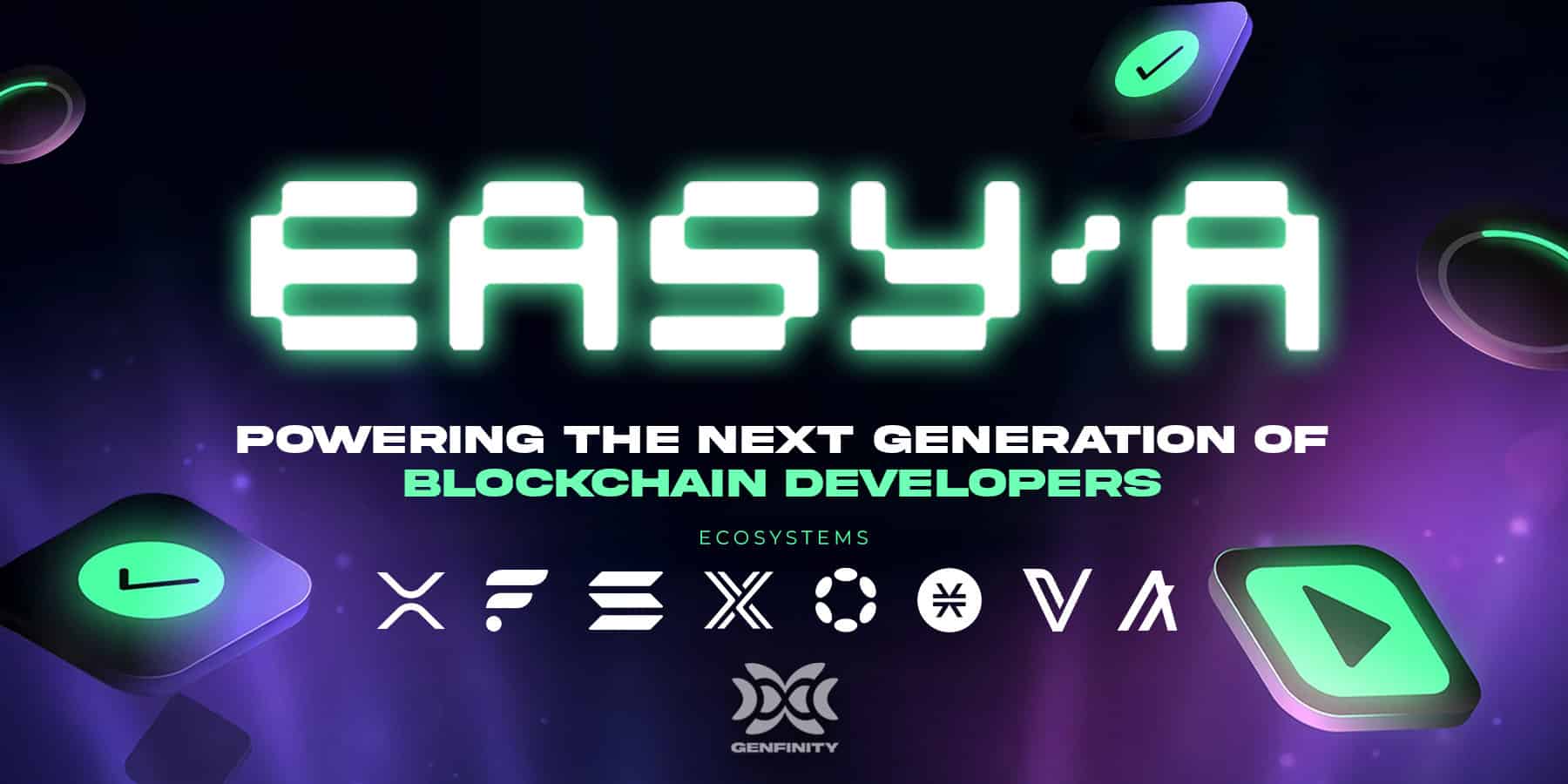 EasyA: Empowering the Next Generation of Web3 Developers - Genfinity - Web3 Education & News